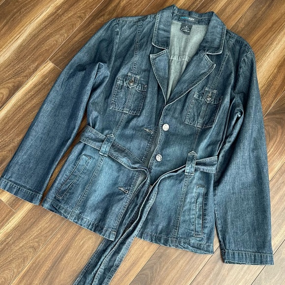 French Cuff | Jackets & Coats | French Cuff Xlarge Denim Jacket With ...